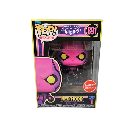 Funko | Toys | Funko Pop Red Hood Blacklight Gamestop Exclusive Gotham ...